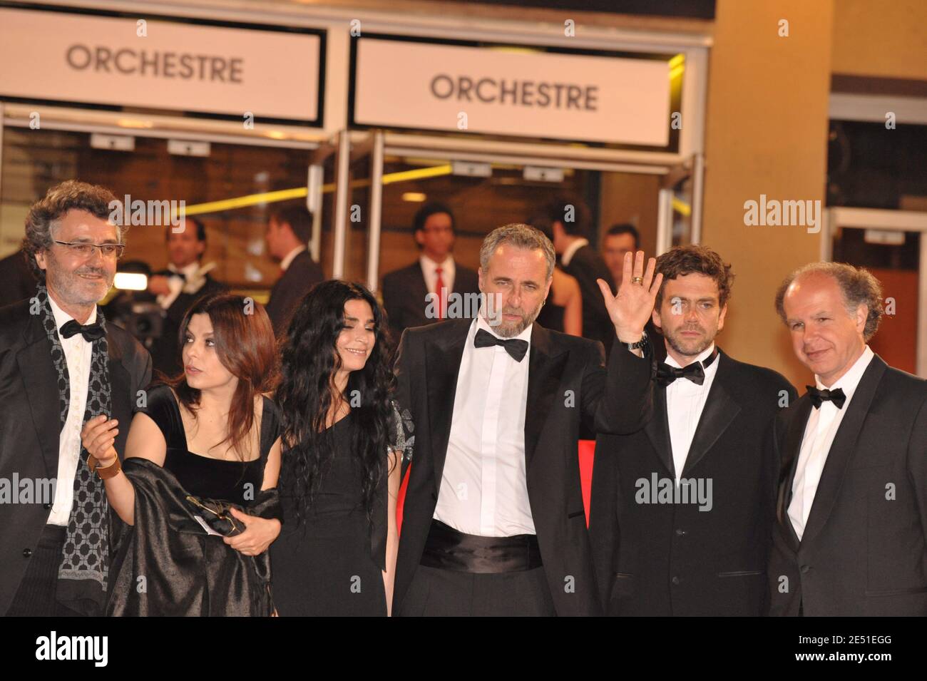 Israeli director Ari Folman arrives with animator Yoni Goodman, and art ...