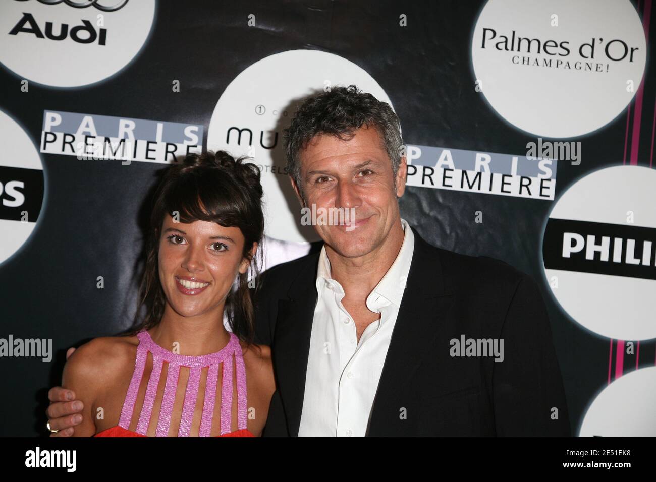 Pierre Deny and Julie from TV show '5 soeurs' attend the 'Paris ...