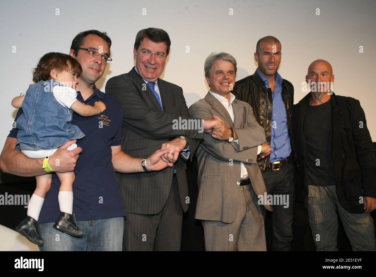 French National Education Minister Xavier Darcos, President of European ...