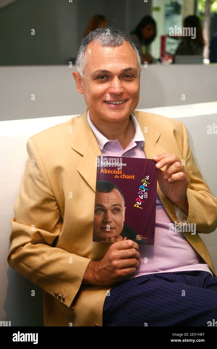 Richard Cross attends the first edition of the Celebrities' Book Fair ...