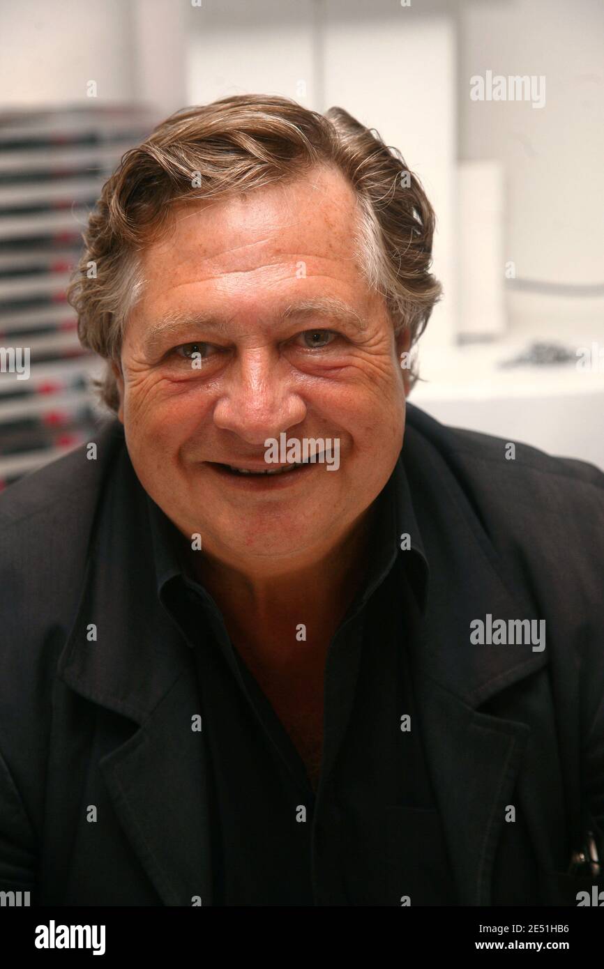 Jacques Pradel attends the first edition of the Celebrities' Book Fair ...