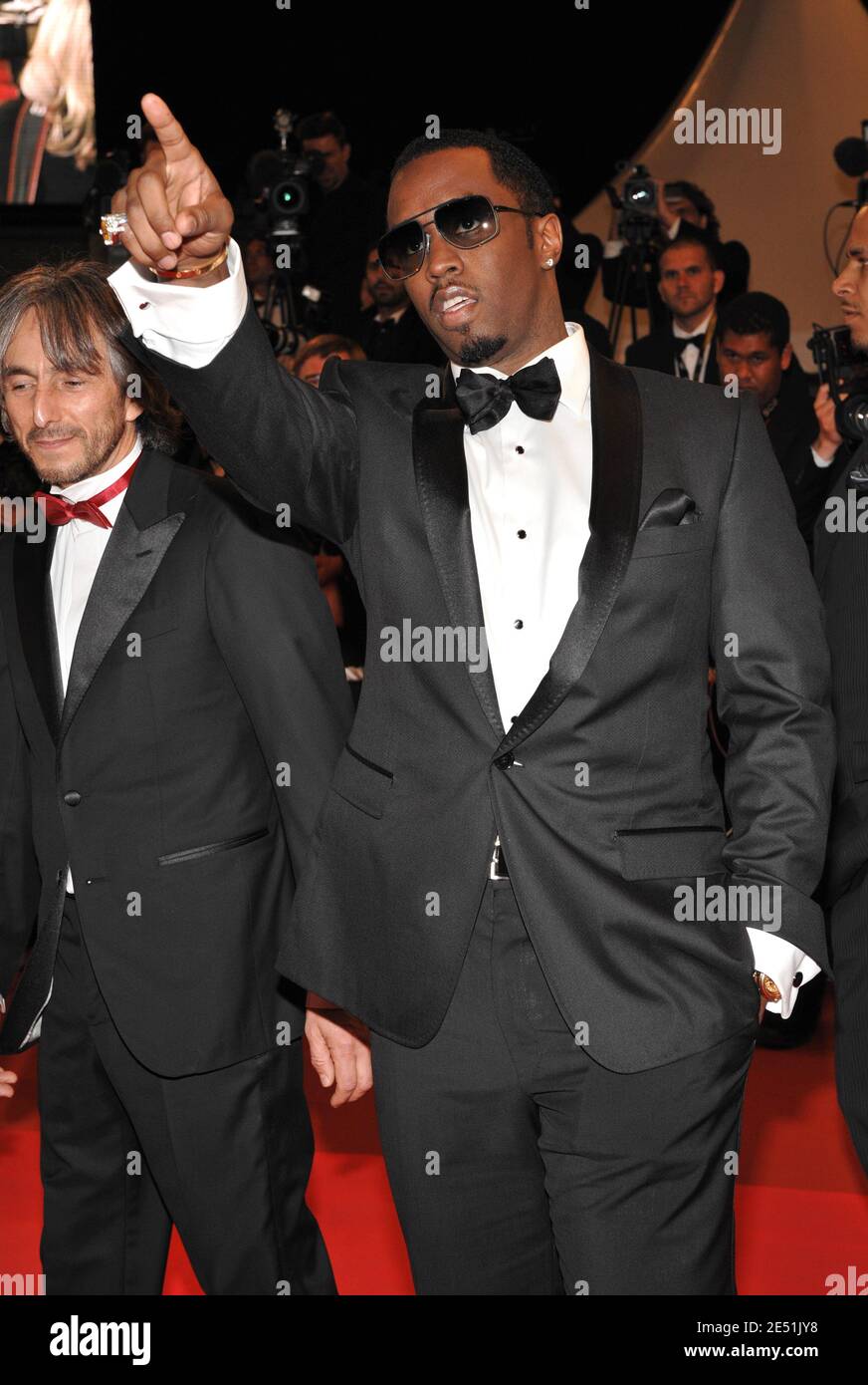 US rapper and producer Sean J. Combs aka P. Diddy arriving at the ...