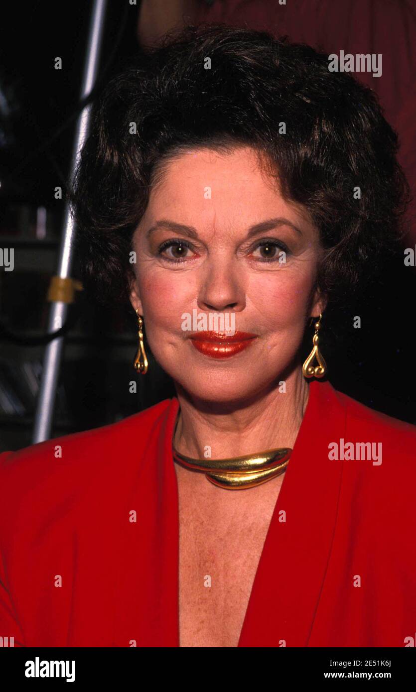 Shirley Temple Black 1988 Credit Ralph Dominguez Mediapunch Stock