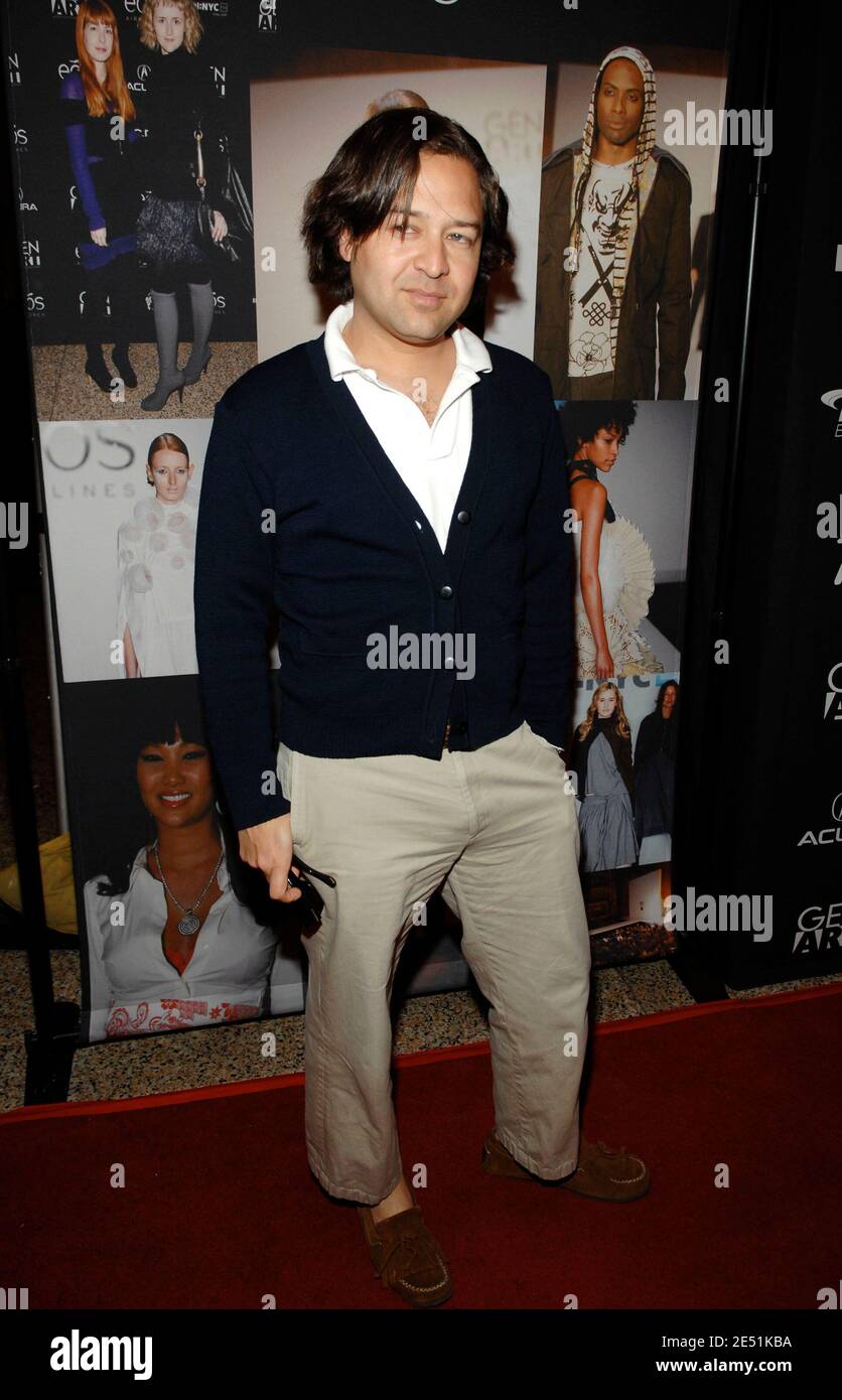 Designer Alvin Valley poses at Gen Art's 10th Anniversary 'Styles ...