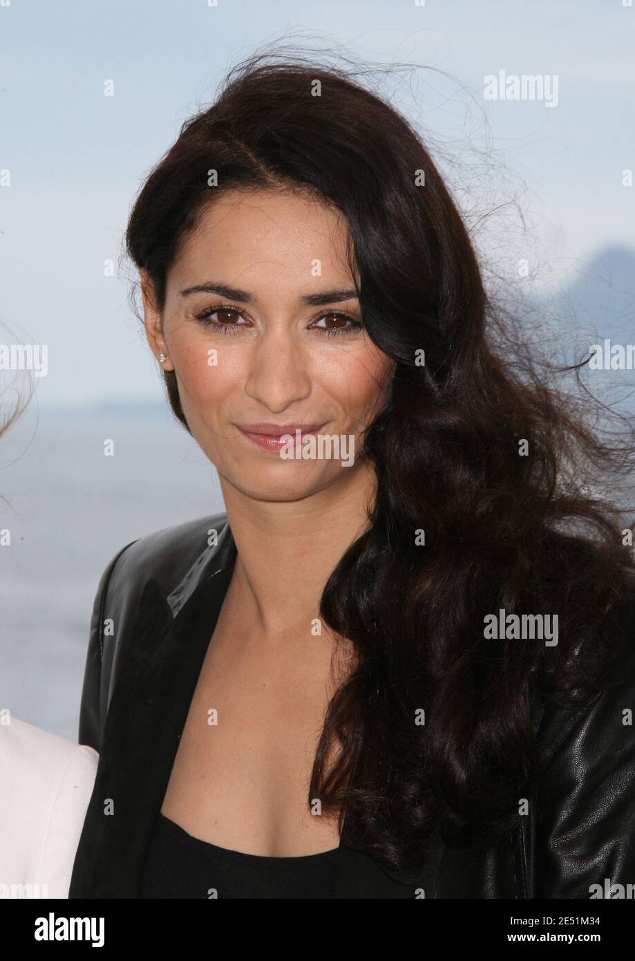 Cast member Rachida Brakni poses at a photocall for her lastest movie ...