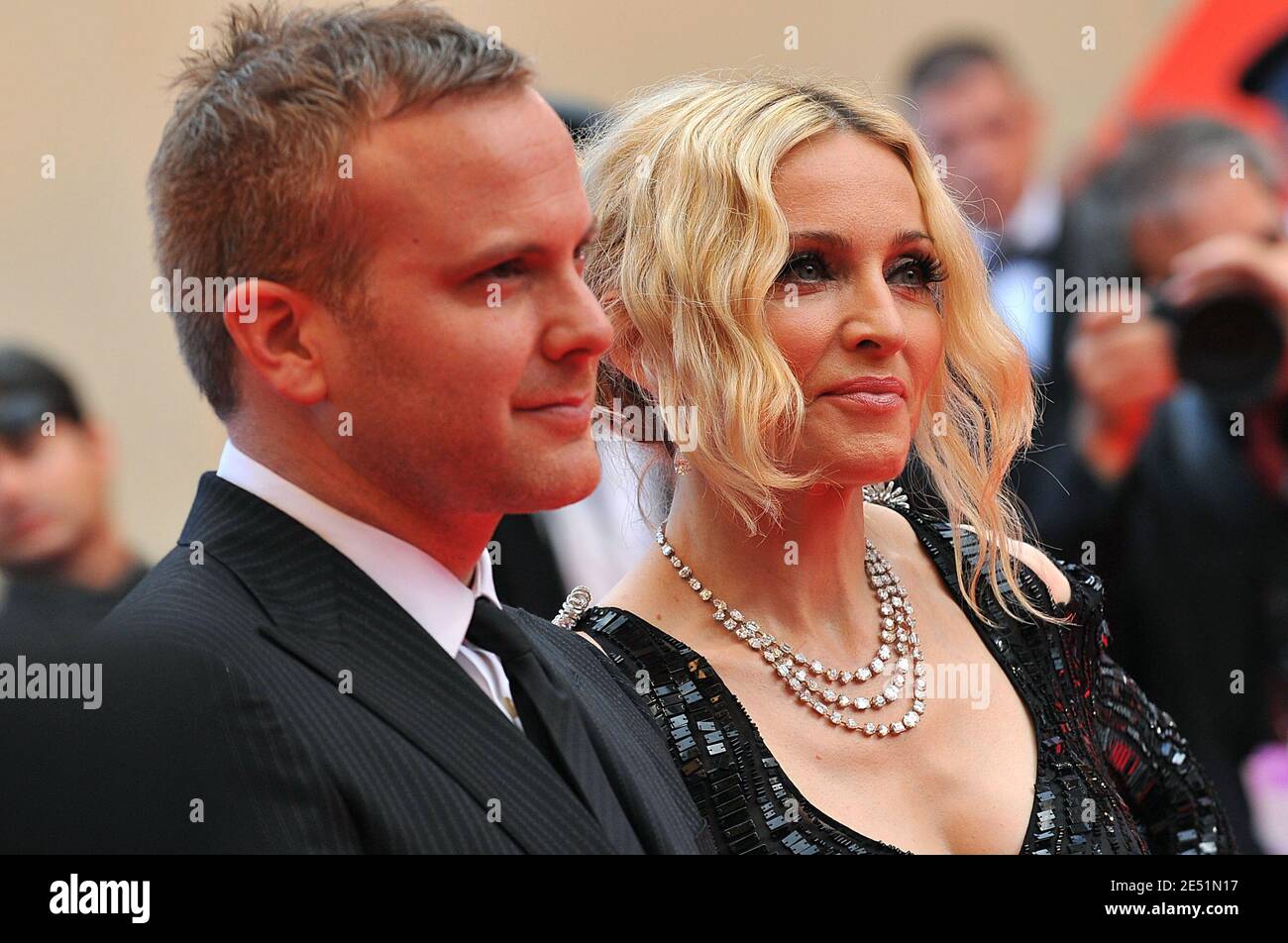 Madonna and director Nathan Rissman seen arriving at the Palais des ...