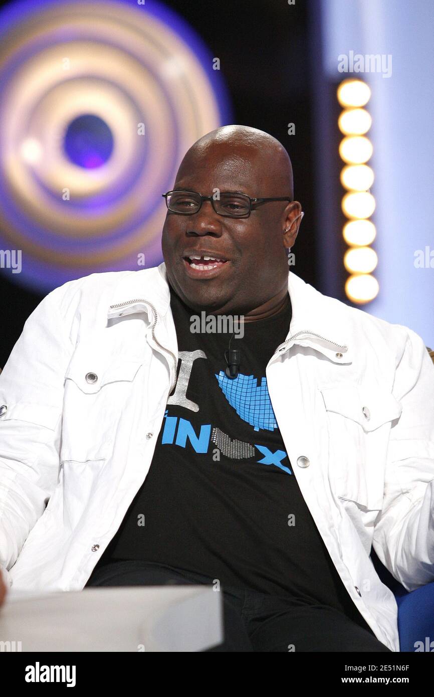 EXCLUSIVE - Carl Cox attends the taping of a TV show in Paris, France ...