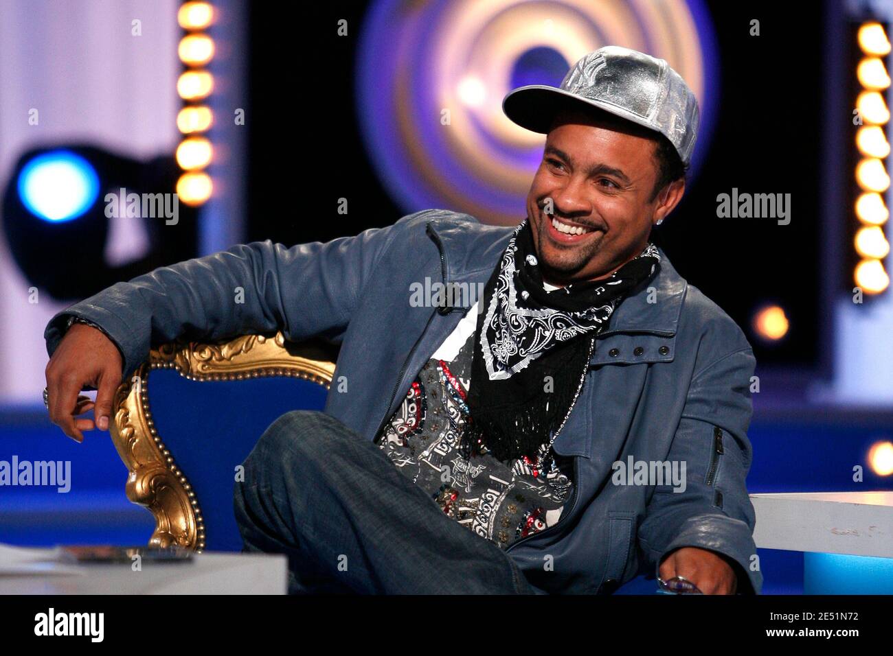 EXCLUSIVE - Shaggy attends the taping of a TV show in Paris, France on ...