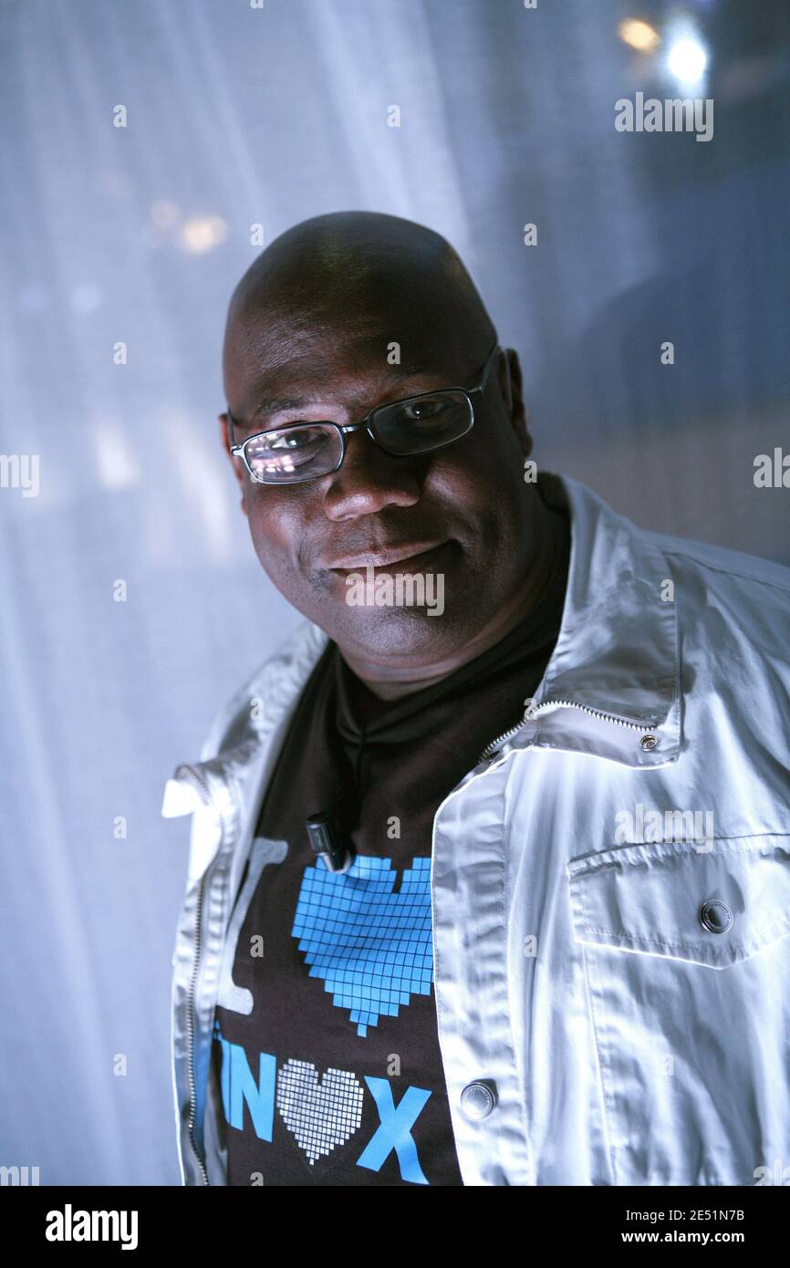 EXCLUSIVE - Carl Cox attends the taping of a TV show in Paris, France ...