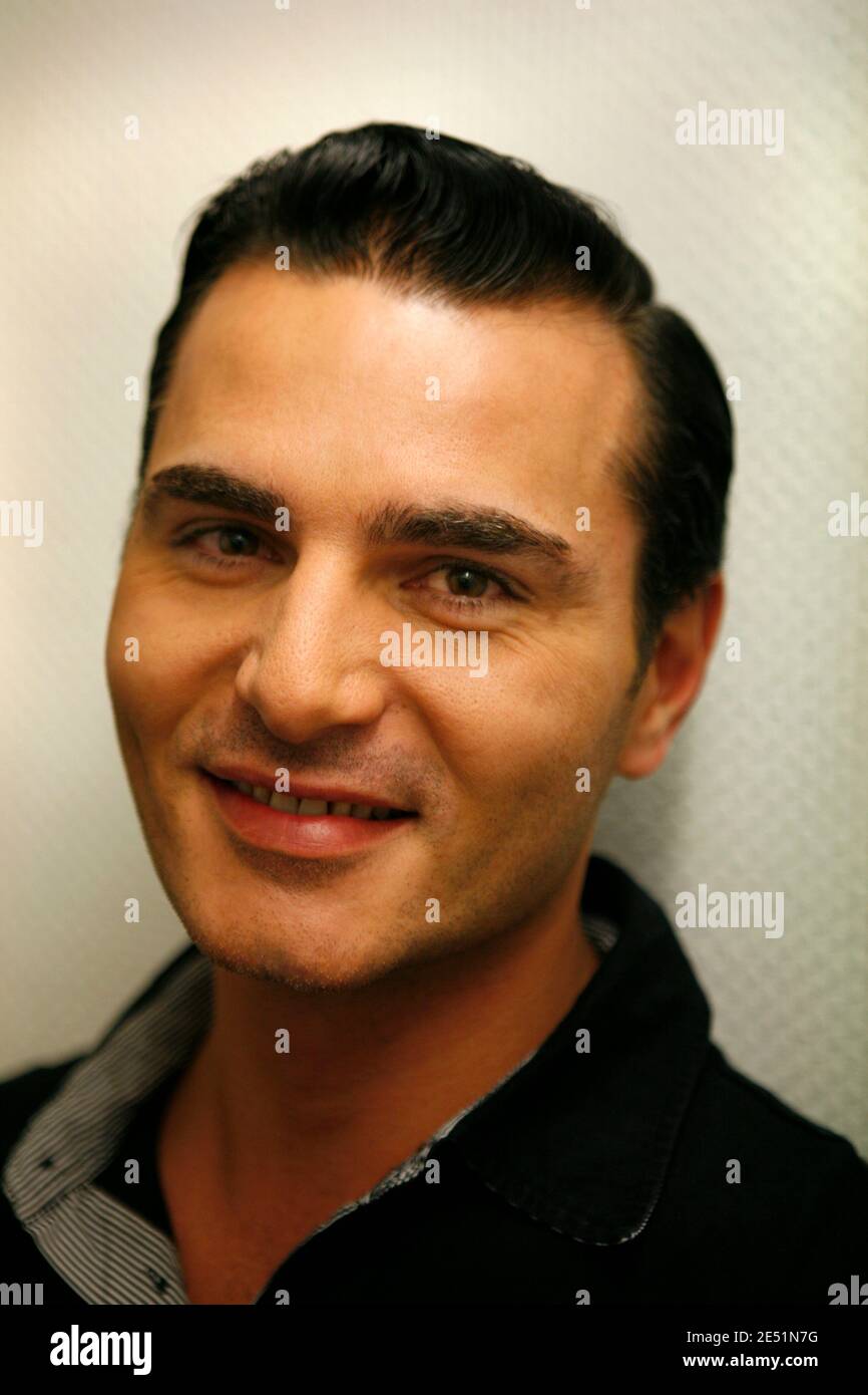 EXCLUSIVE - David Vendetta attends the taping of a TV show in Paris ...