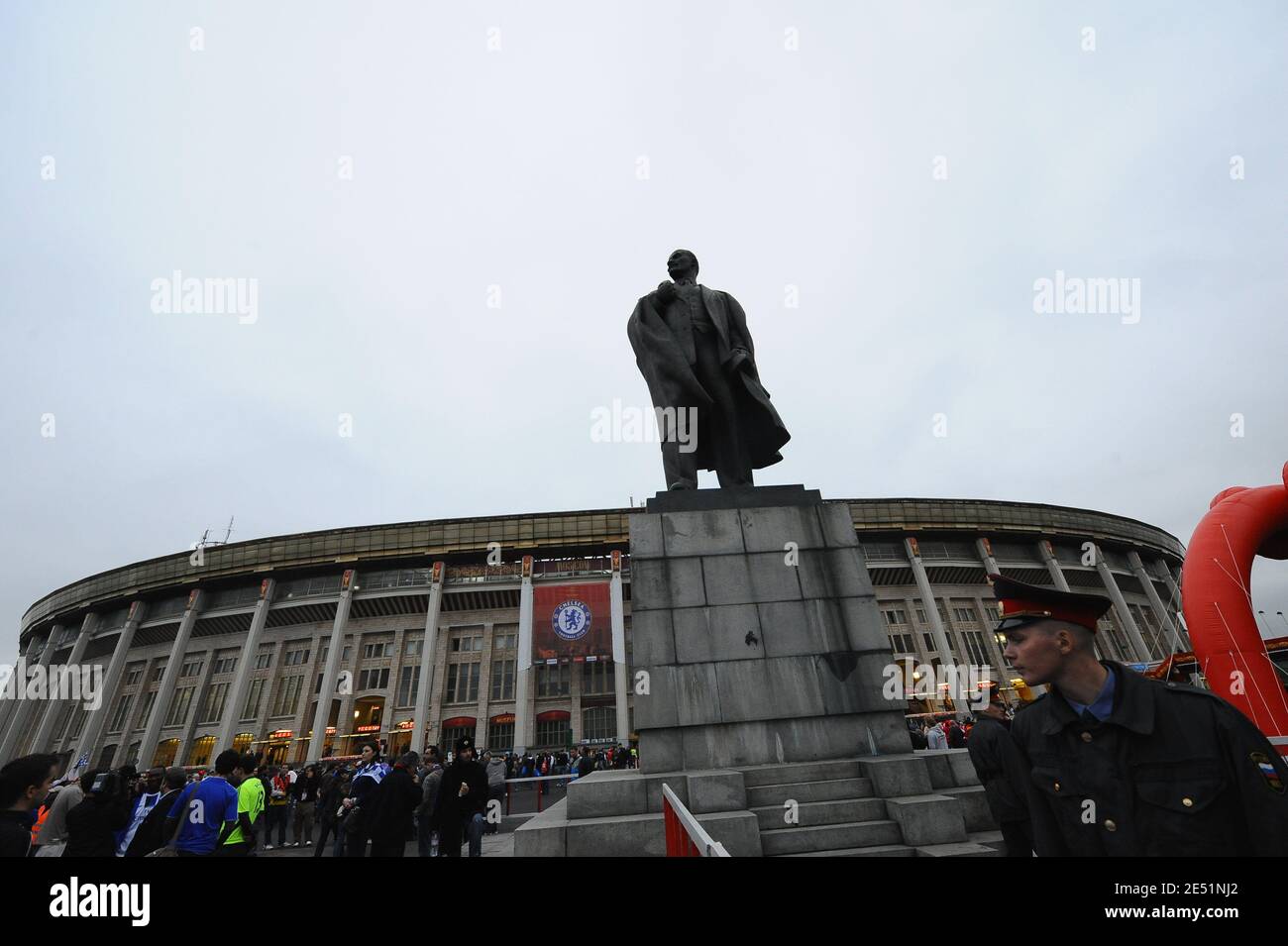 2008 champions league final moscow hi-res stock photography and images ...