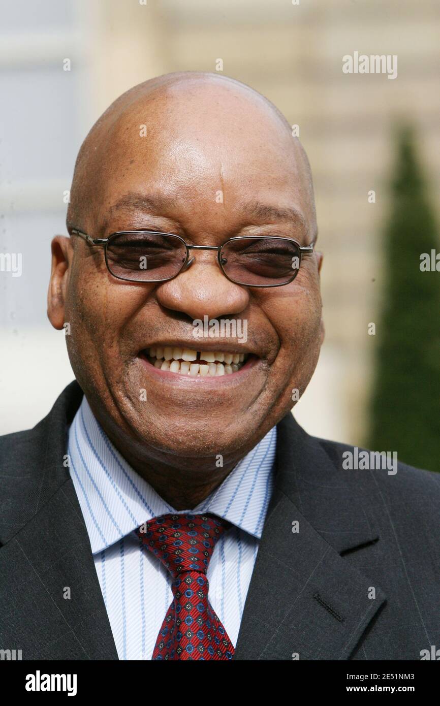 Leader of South Africa's ruling African National Congress Jacob Zuma ...