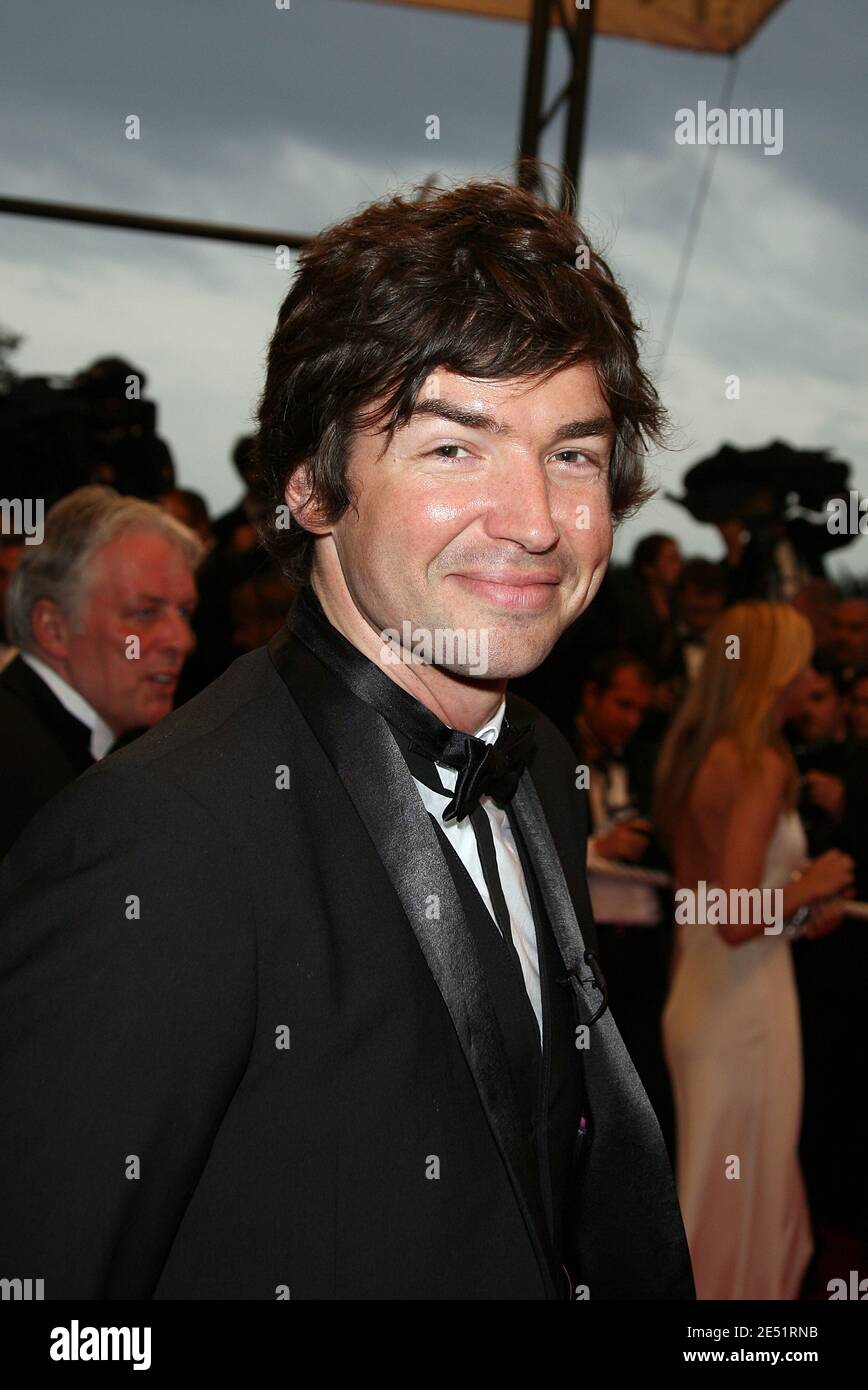 TV contestant of 'La Nouvelle Star' Cedric seen arriving at the Palais ...