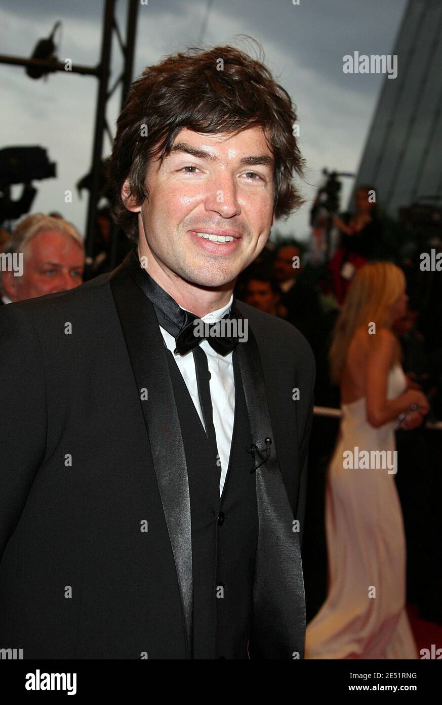 TV contestant of 'La Nouvelle Star' Cedric seen arriving at the Palais ...