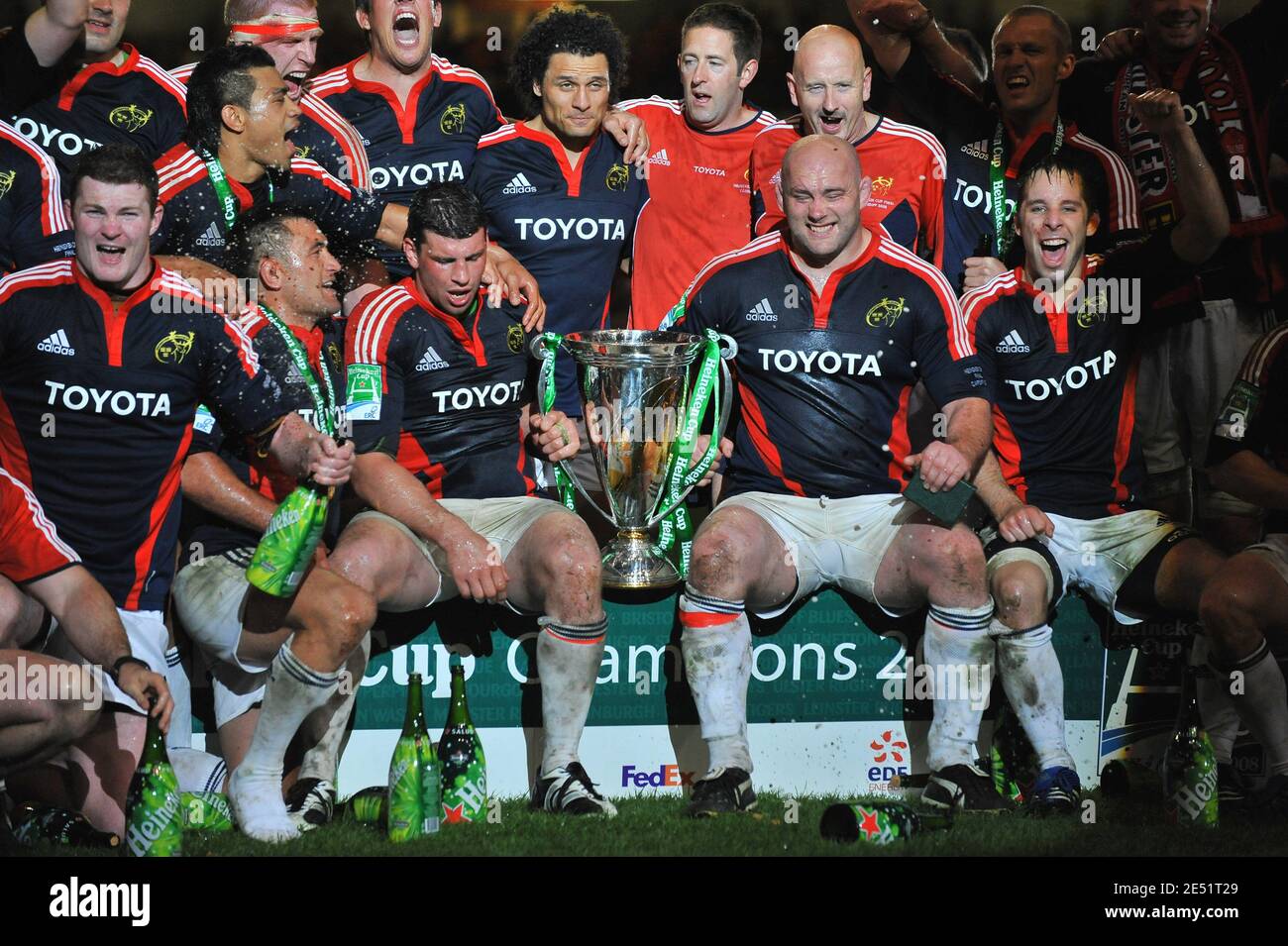 Heineken cup trophy hi-res stock photography and images - Alamy
