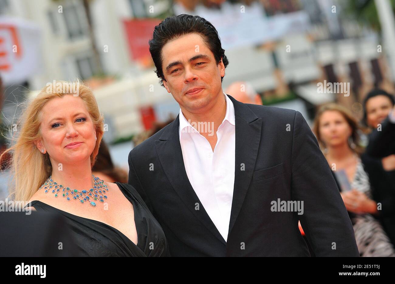 Benicio Del Toro arriving at the Palais des Festivals in Cannes, France ...