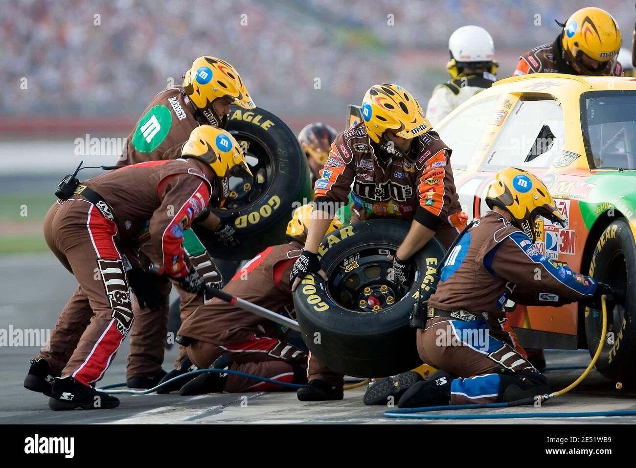 Kyle Busch brings his Stock Photo - Alamy