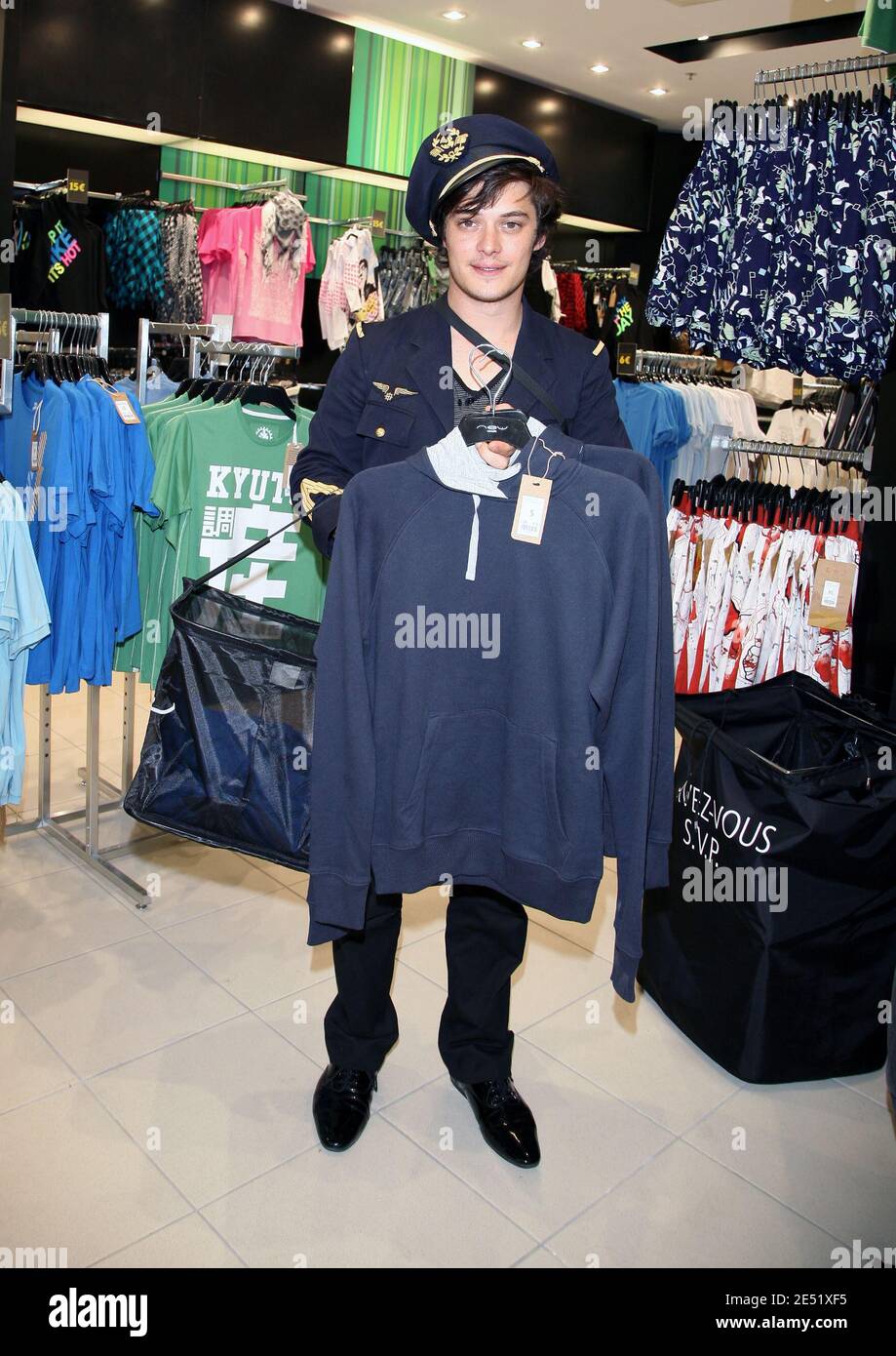 Actor Aurelien Wiik arrives at the opening ceremony of first 'New Look ...