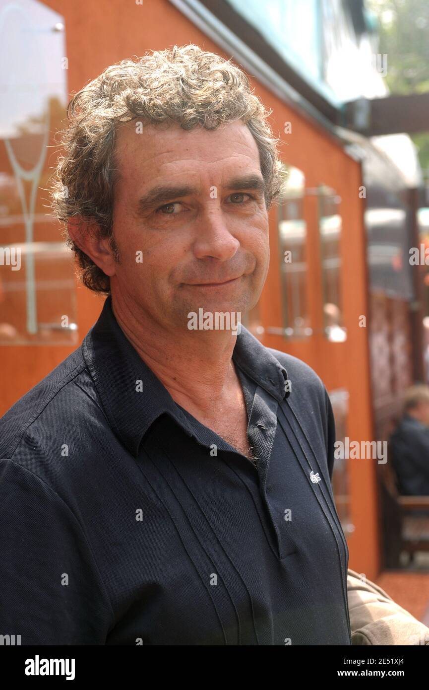 Dominique Rocheteau arrives at the 'Village', the VIP area of the ...