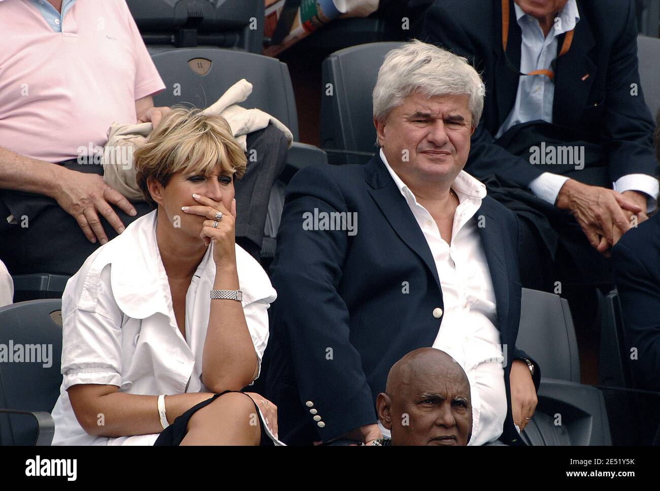 Depute Eric Raoux and his wife attend the third tour of the French ...