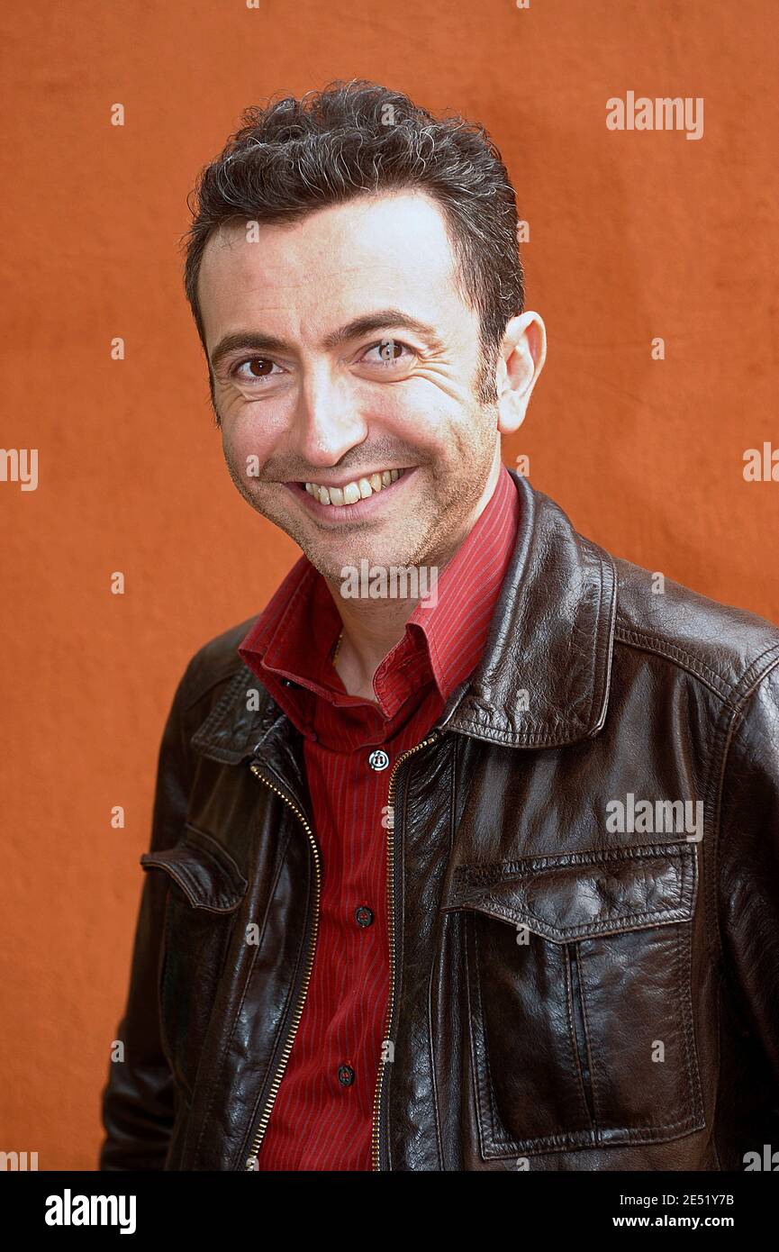 Gerald Dahan arrives at the 'Village', the VIP area of the French Open ...