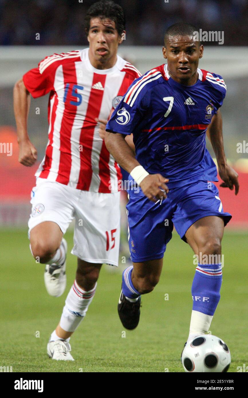 Florent Malouda during the International Friendly Soccer Match, France ...