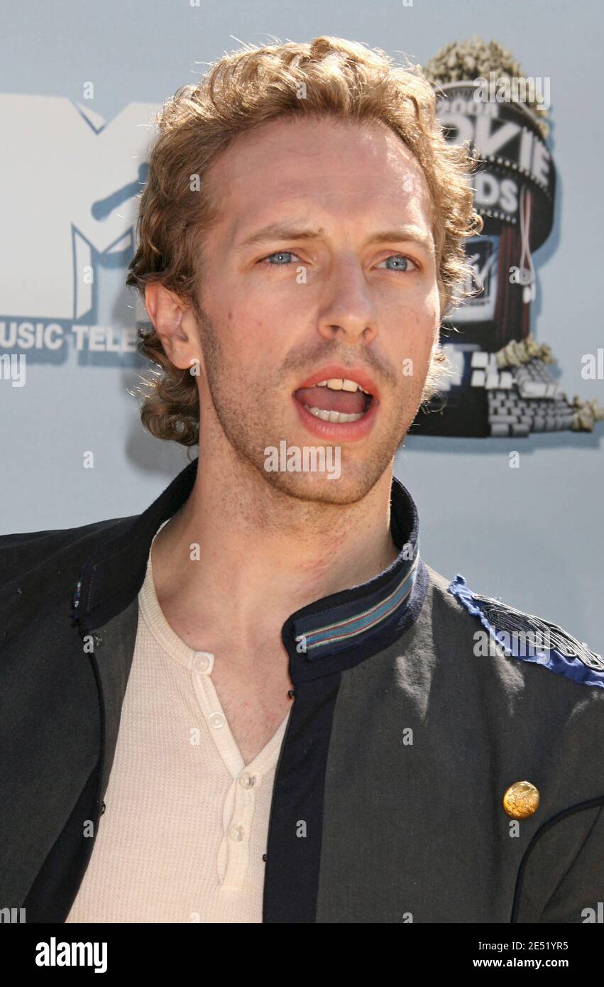 Chris Martin attends the 2008 MTV Movie Awards held at the Gibson ...