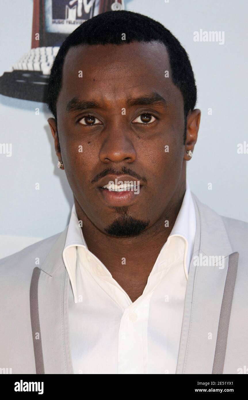 Sean Combs attends the 2008 MTV Movie Awards held at the Gibson ...