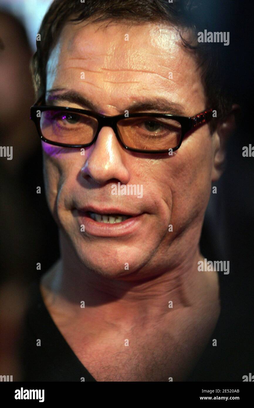 Belgian actor Jean-Claude Van Damme arriving for the screening of ...