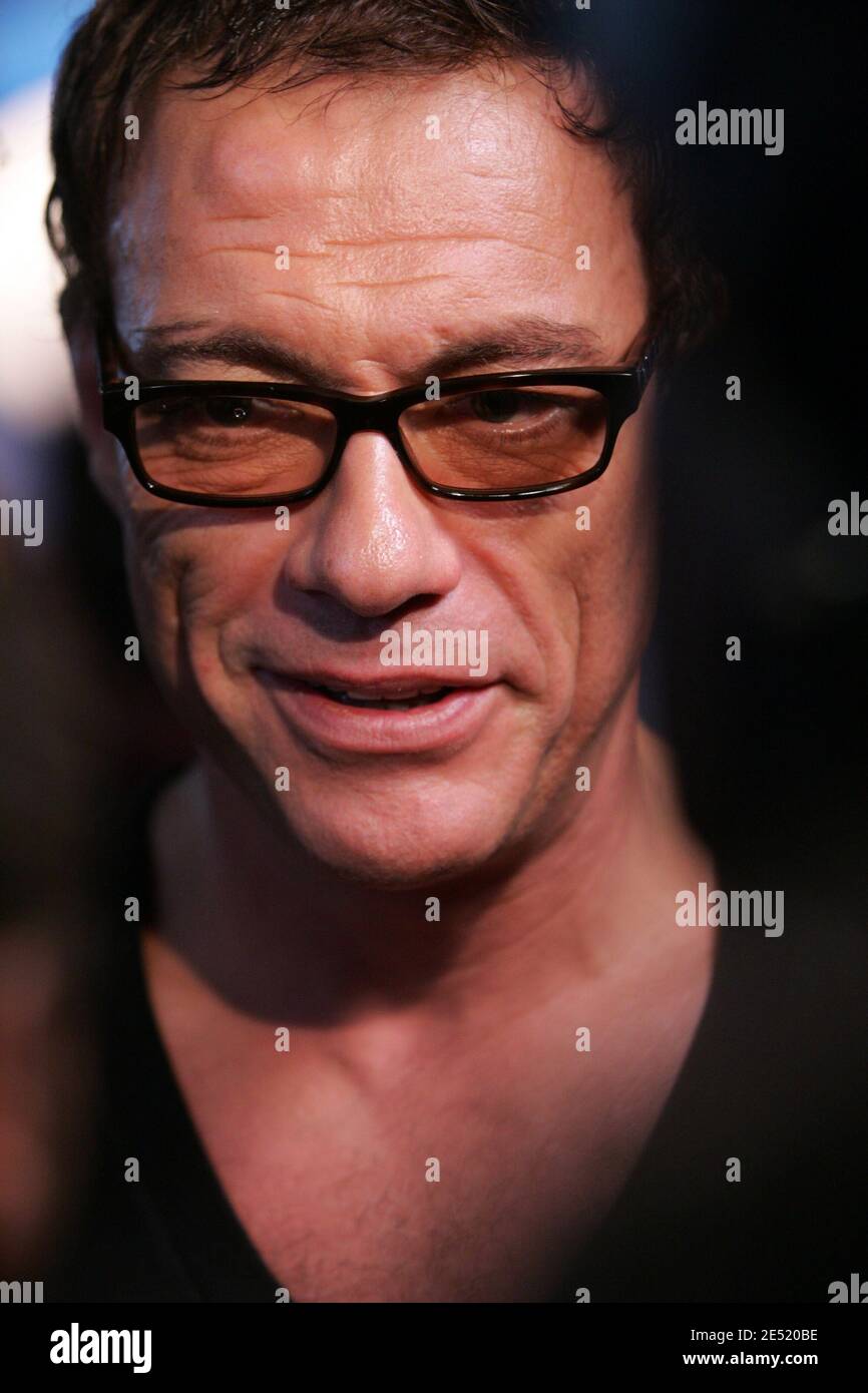 Belgian actor Jean-Claude Van Damme arriving for the screening of ...