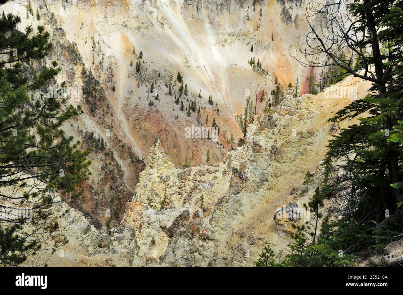 Inspiration Point, Grand Canyon of the Yellowstone river, Yellowstone ...