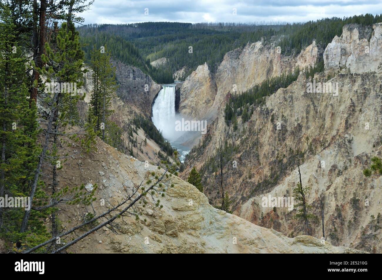 Inspiration Point, Grand Canyon of the Yellowstone river, Yellowstone ...