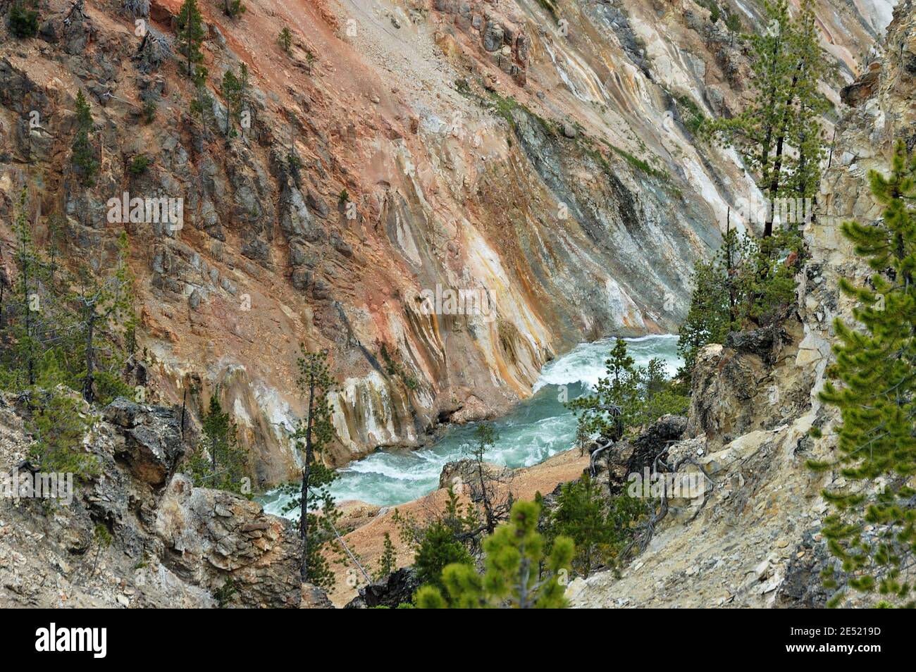 Inspiration Point, Grand Canyon of the Yellowstone river, Yellowstone ...