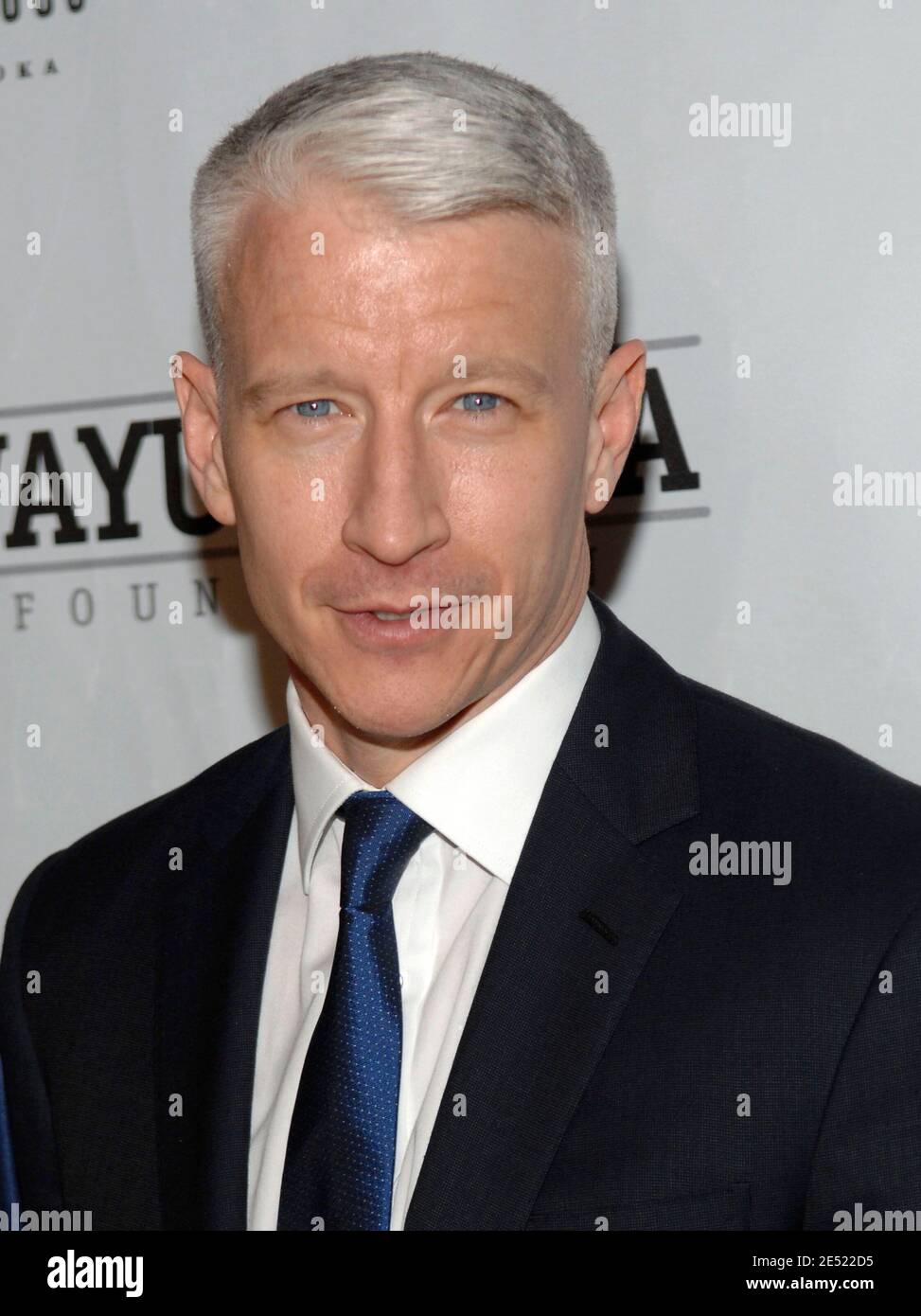 CNN correspondent Anderson Cooper poses at The 5th Annual Wayuu Taya ...