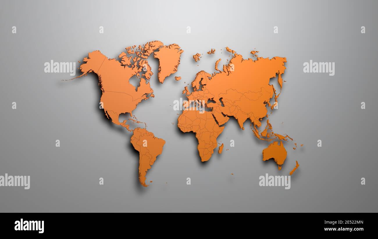 Worldmap hi-res stock photography and images - Alamy