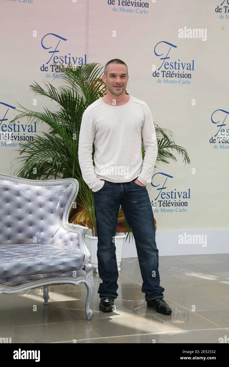 Phillippe Bas poses for pictures during the 48th Monte-Carlo TV ...