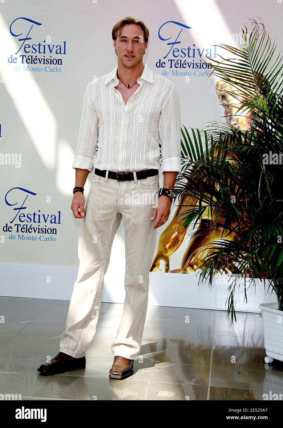 Kyle Lowder from US TV show 'The bold and the beautiful' poses for ...