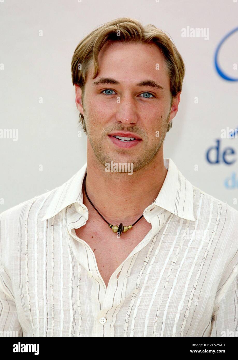 Kyle Lowder from US TV show 'The bold and the beautiful' poses for ...