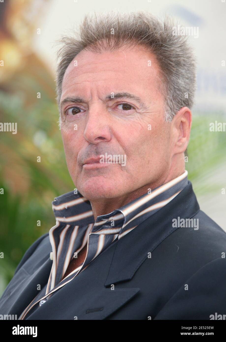 Armand Assante from US TV show 'American Gangster' poses for pictures ...