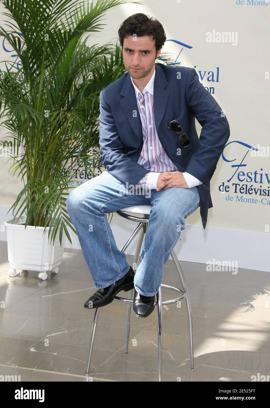 David Krumholtz from US TV show 'Numbers' poses for pictures during the ...