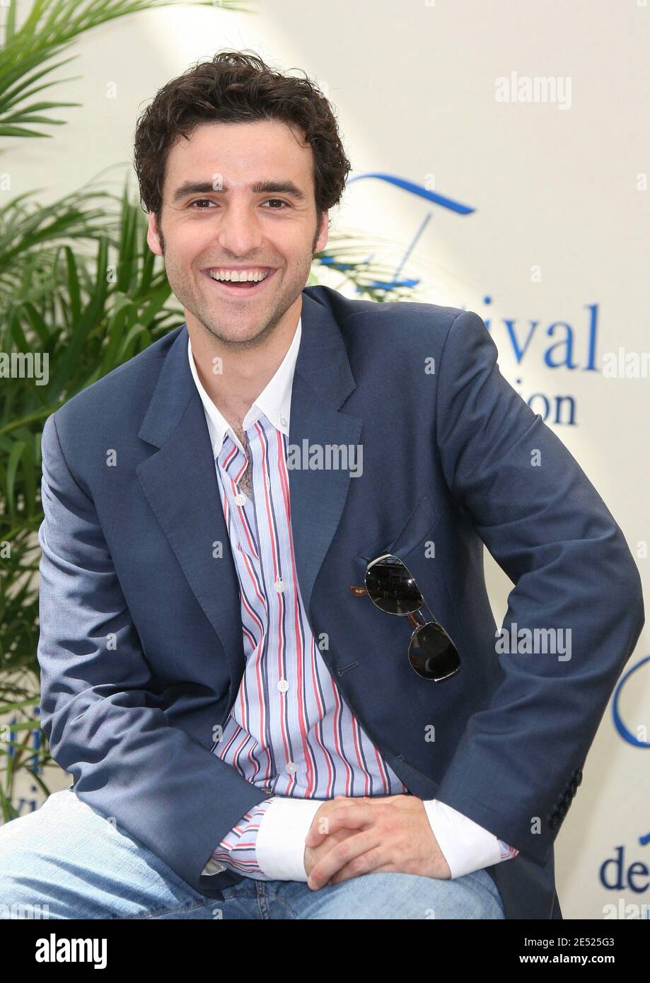 David Krumholtz from US TV show 'Numbers' poses for pictures during the ...