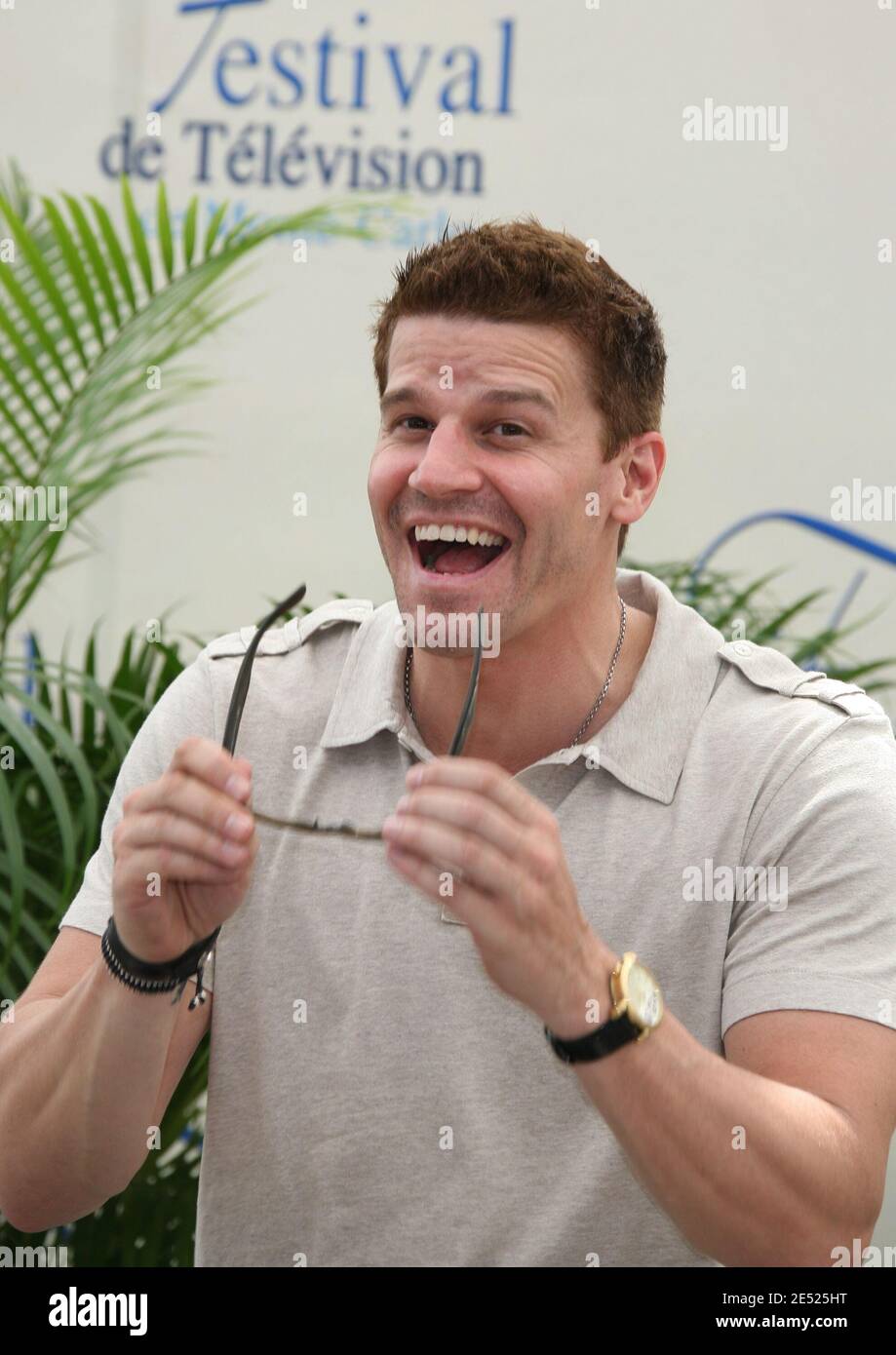 David boreanaz monte carlo hi-res stock photography and images - Alamy