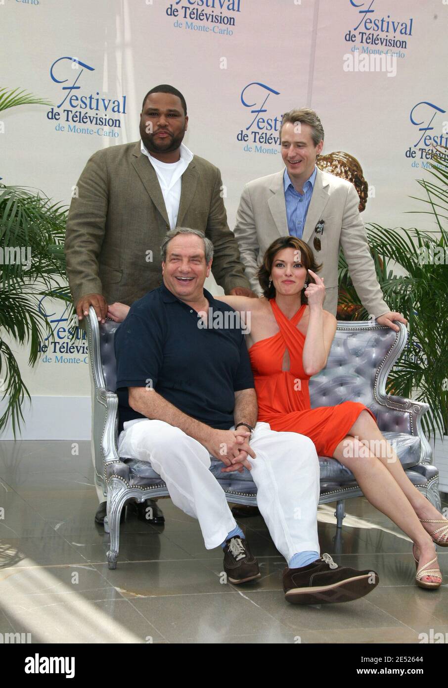 Anthony Anderson, producer Arthur Forney, actor Linus Roache, producer ...