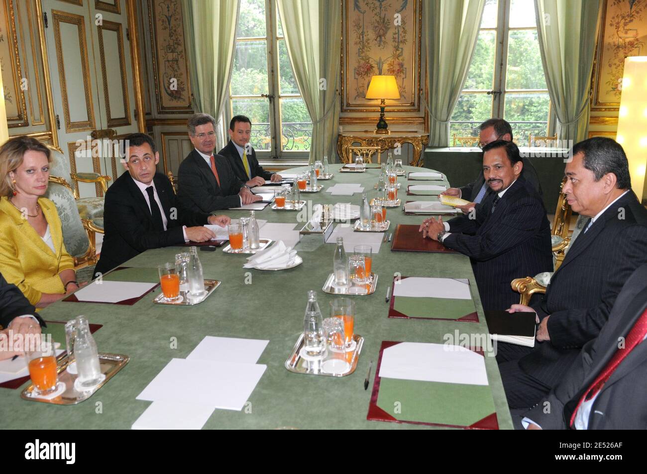 Amanda galsworthy french interpreter hi-res stock photography and ...