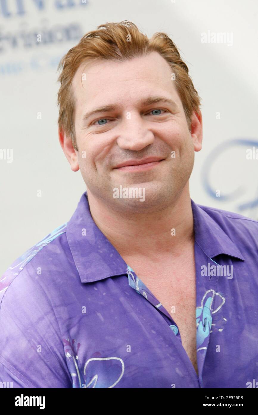 Dimitri Diatchenko from the TV serie 'Indiana Jones' poses for pictures ...