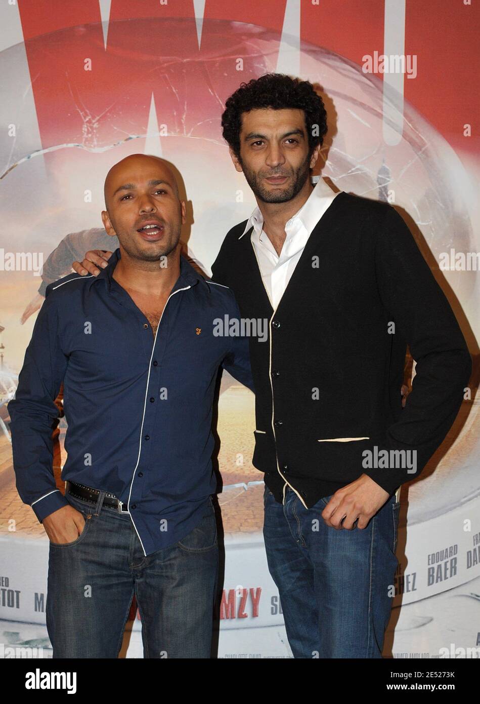 Eric Judor and Ramzy Bedia attend the premiere of 'Seul Two' held at ...