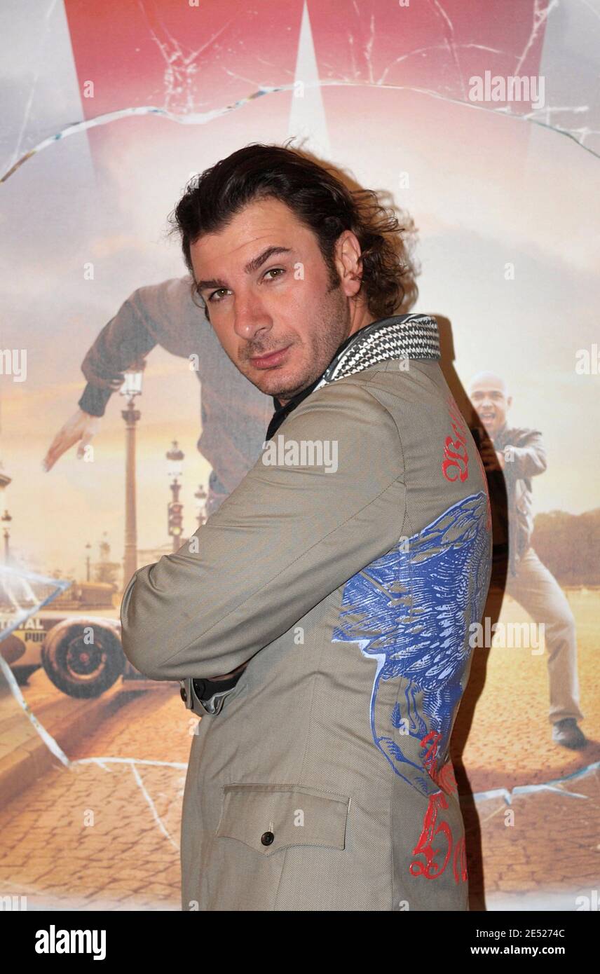 Michael Youn attends the premiere of 'Seul Two' held at the UGC ...