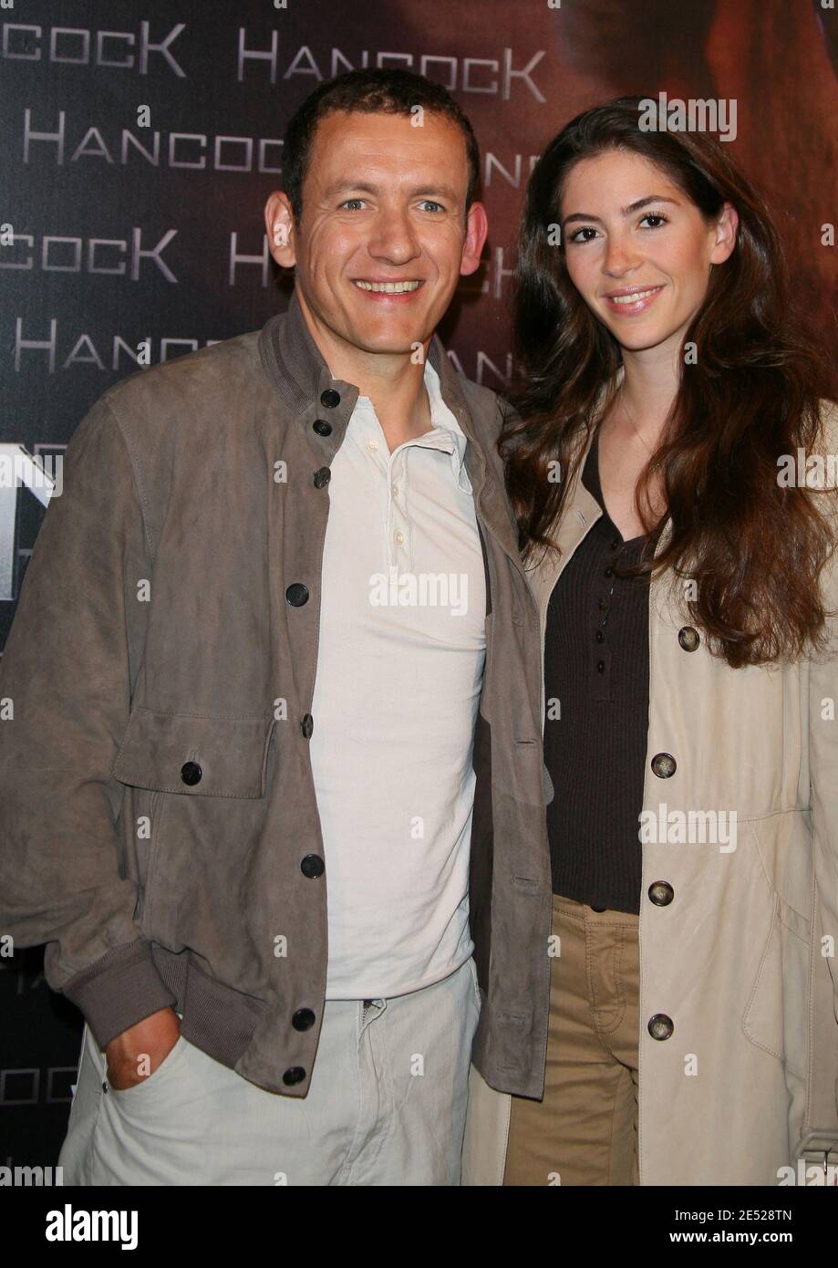 Actor Dany Boon and his wife Yael attending the French movie premiere ...