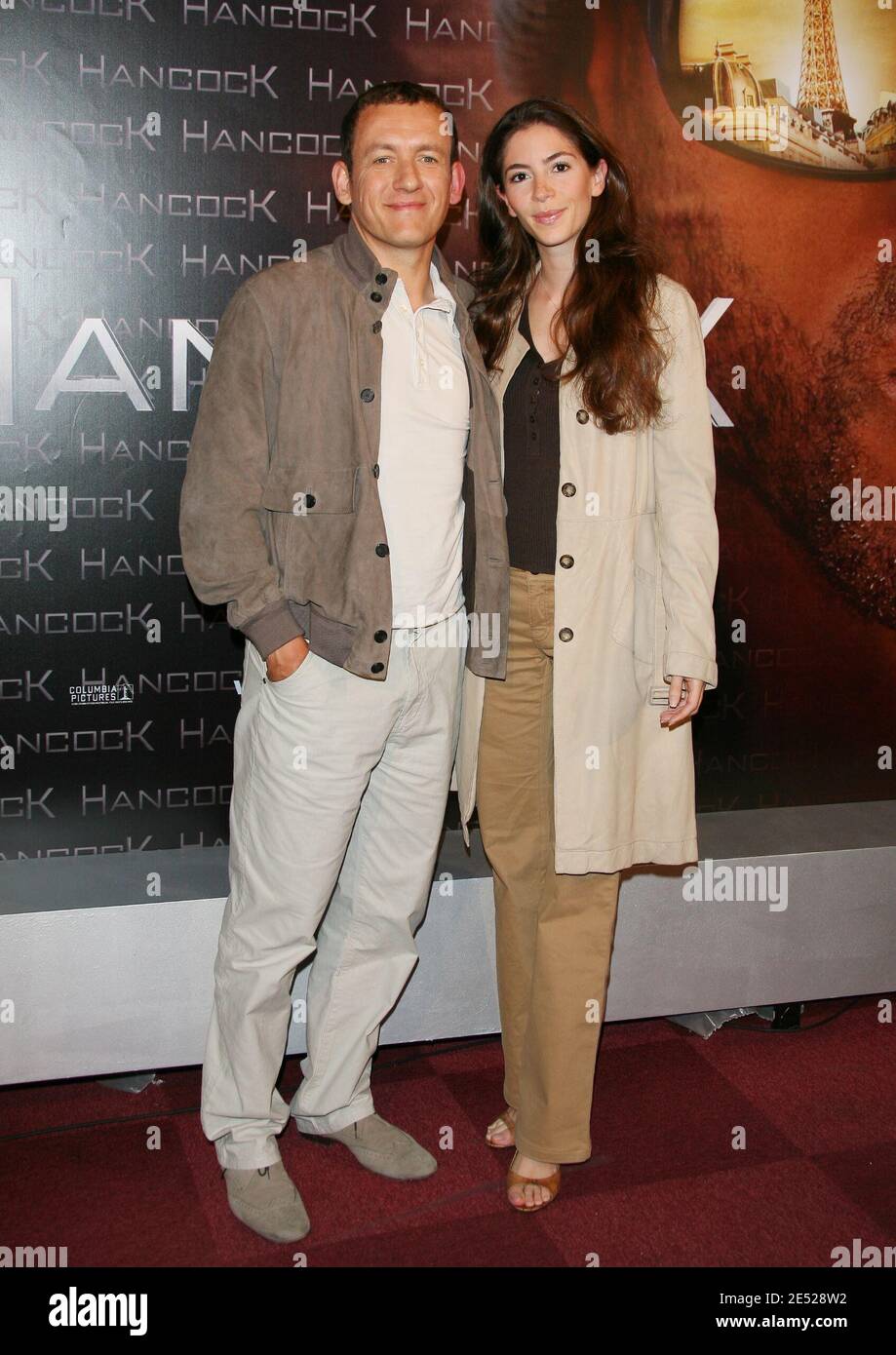 Actor Dany Boon and his wife Yael attending the French movie premiere ...