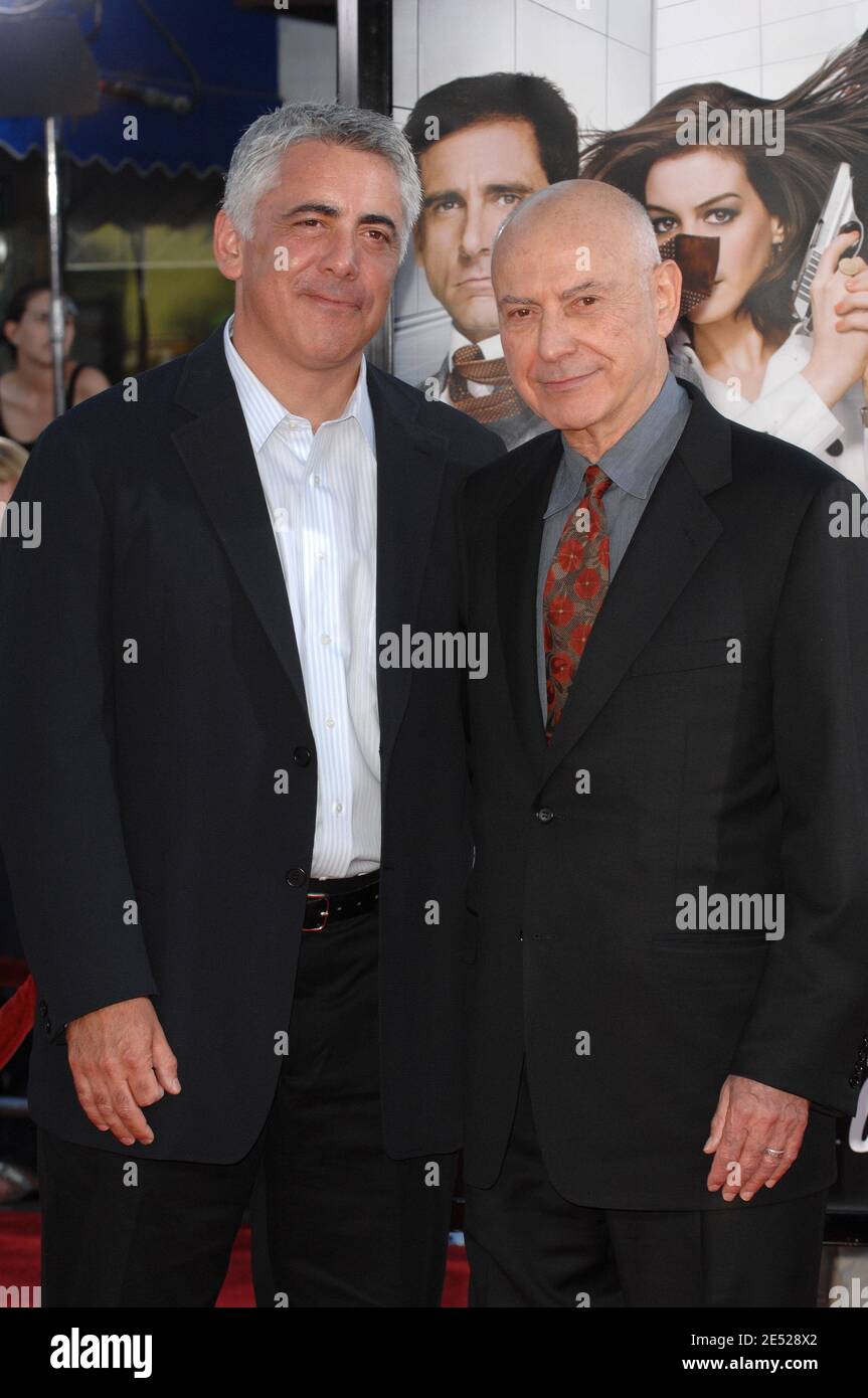 Alan Arkin attends the premiere of Warner Bros 'Get Smart' held in ...